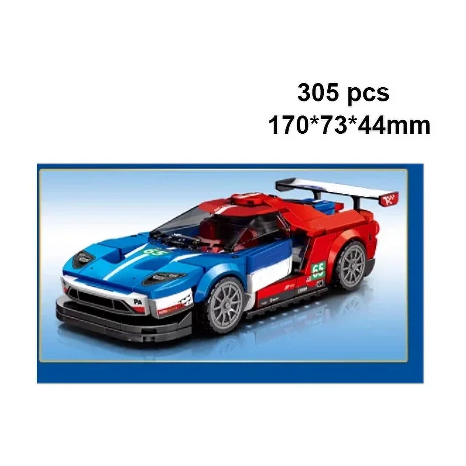 Technical Car City Speed Champion Racing Car Building Blocks Sports Car ...