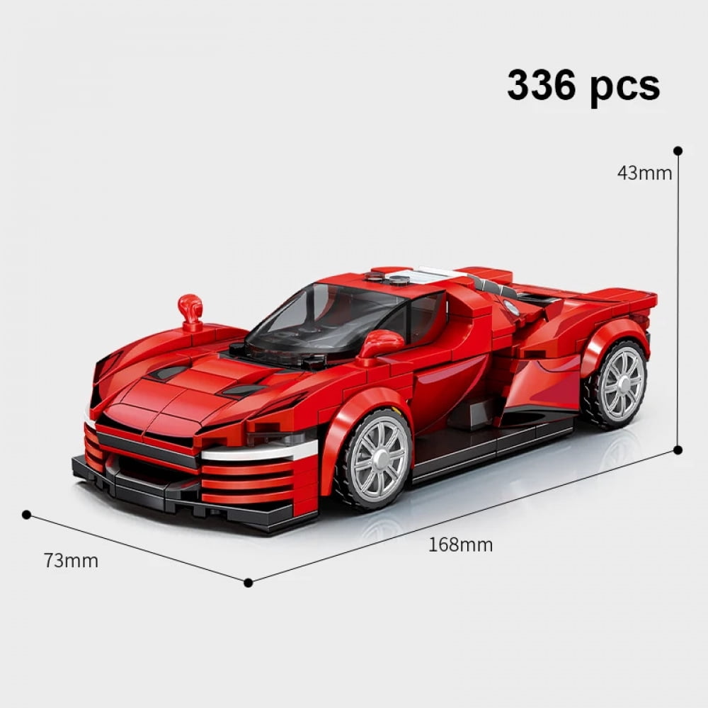 Technical Car City Speed Champion Racing Car Building Blocks Sports Car ...
