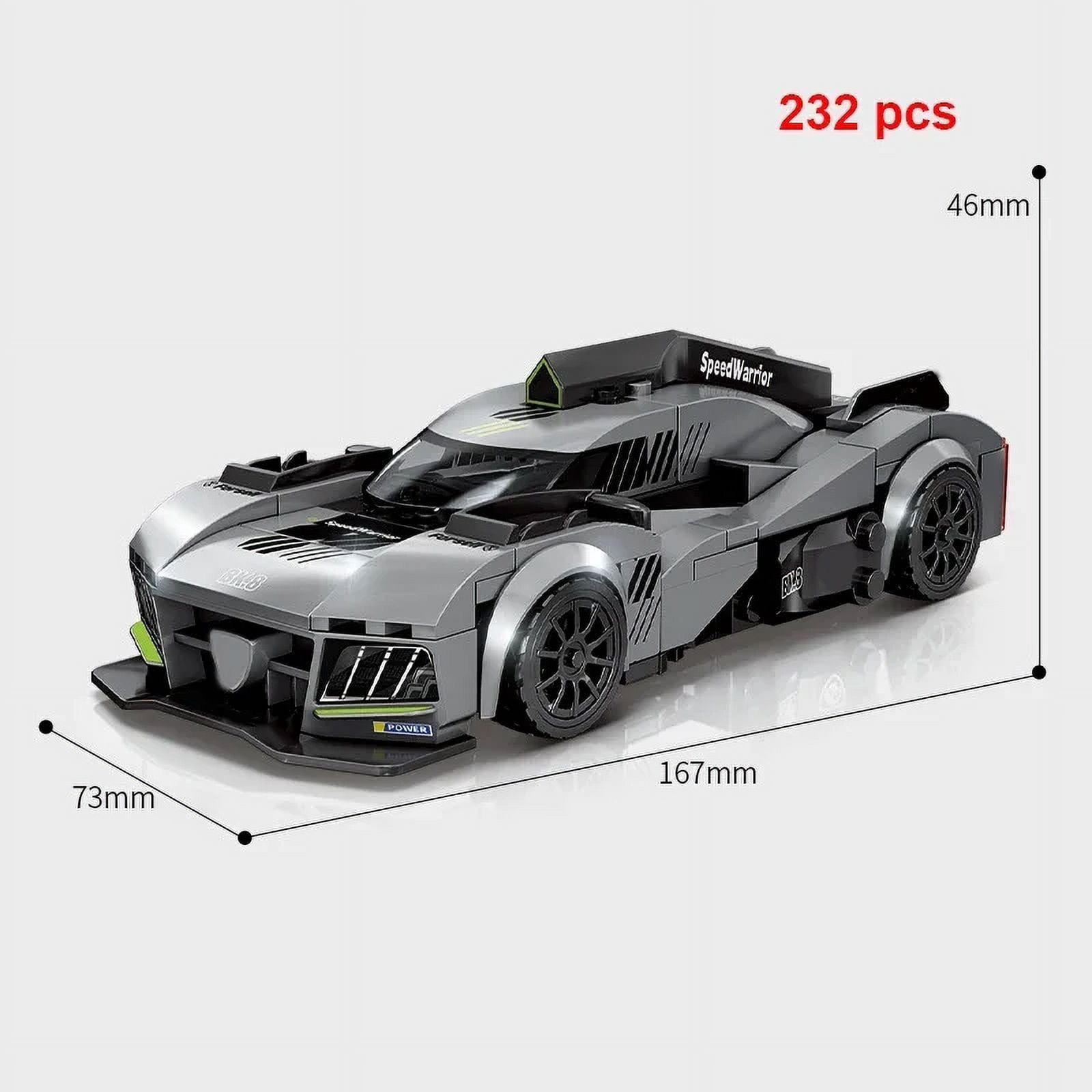 Technical Car City Speed Champion Racing Car Building Blocks Sports Car ...