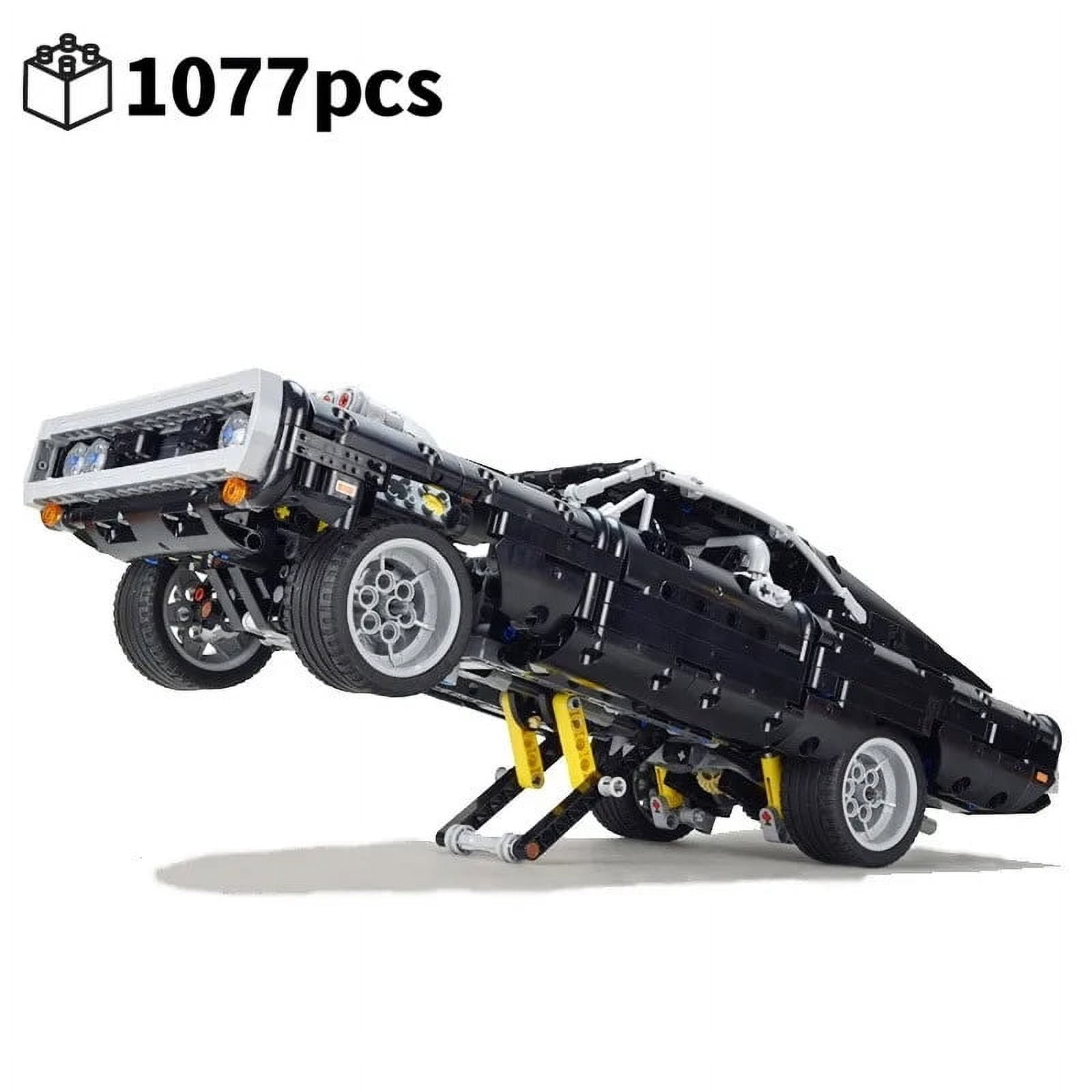 Technical Car Dodged Charger Racing Car Building Blocks Model Movie ...