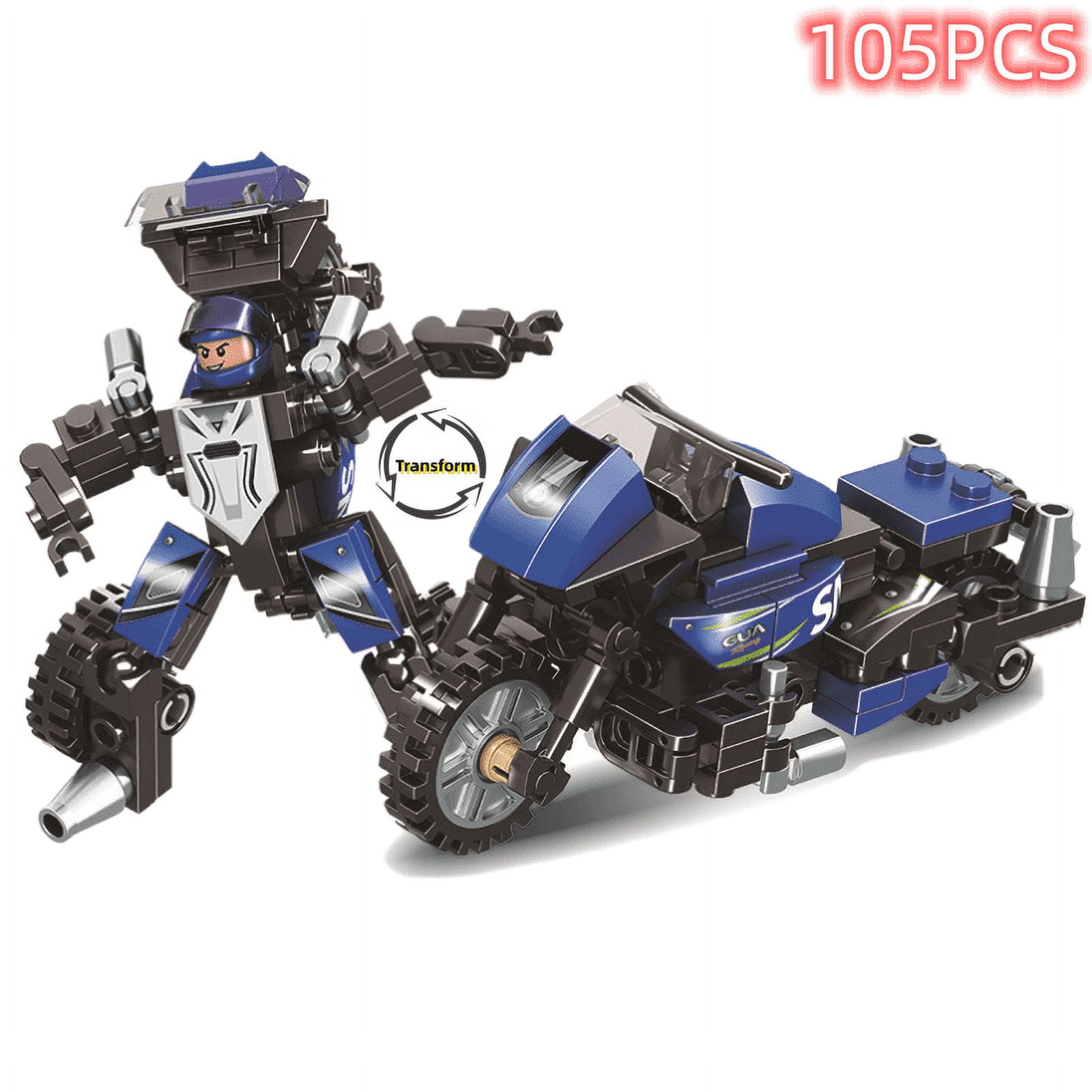 Technical Expert Famous Motorcycle Building Blocks Mini Model Action ...