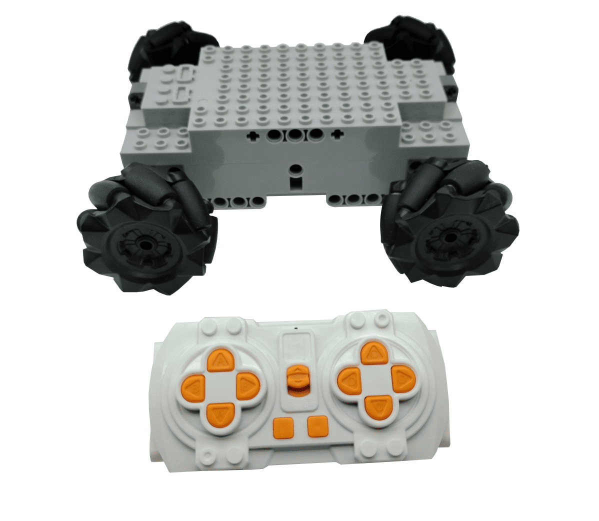 Technical MOC EV3 Mecanum Wheels 4WD electric building block RC Vehicle ...