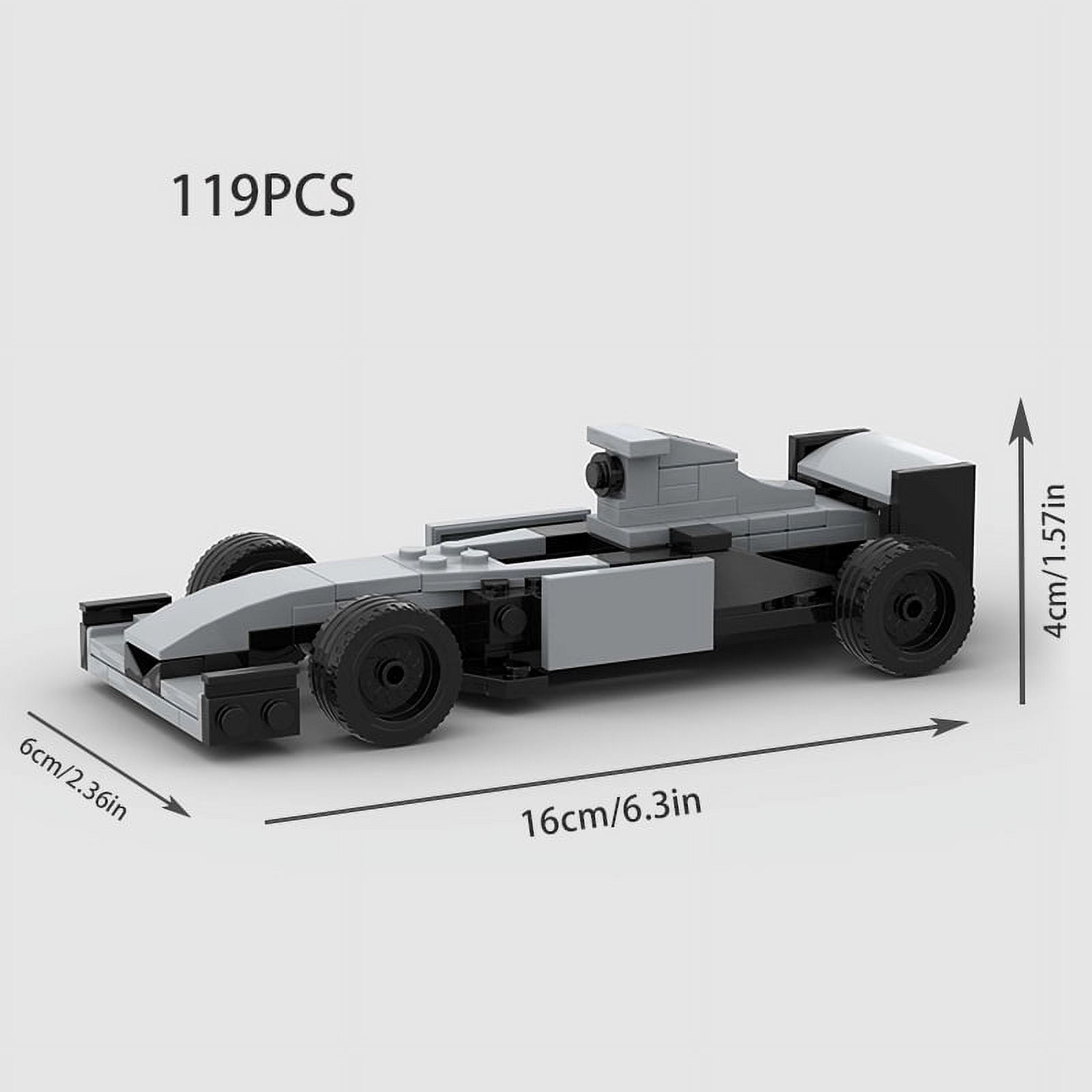 Technical MOC F1 Vehicle City Speed Champion Sports Car Model Building ...