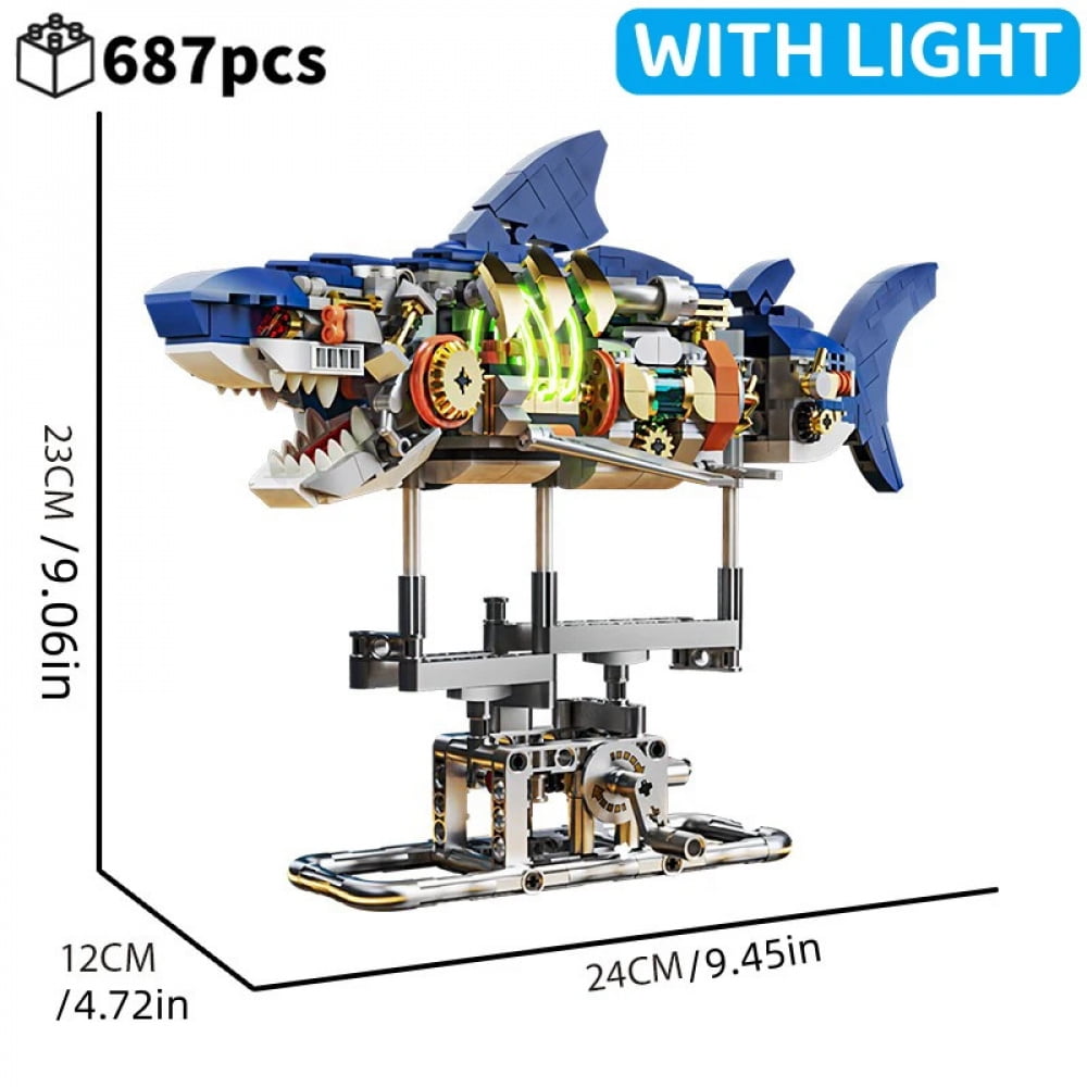 Technical Mechanical Shark Parrot Mantis Frog Manta Ray Sea Animal ...