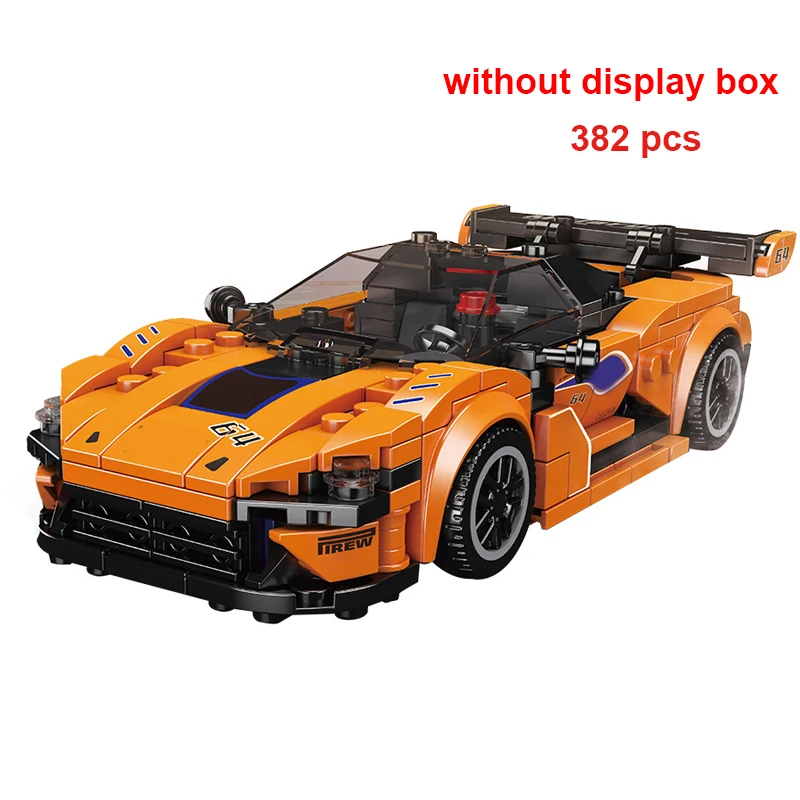 Technical Moc Car City Speed Champion Sports Car Racing Vehicle ...