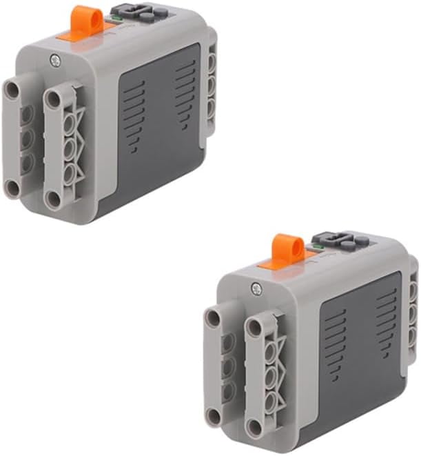 Technical Parts 8881 AA Battery Box Compatible with Standard Building ...