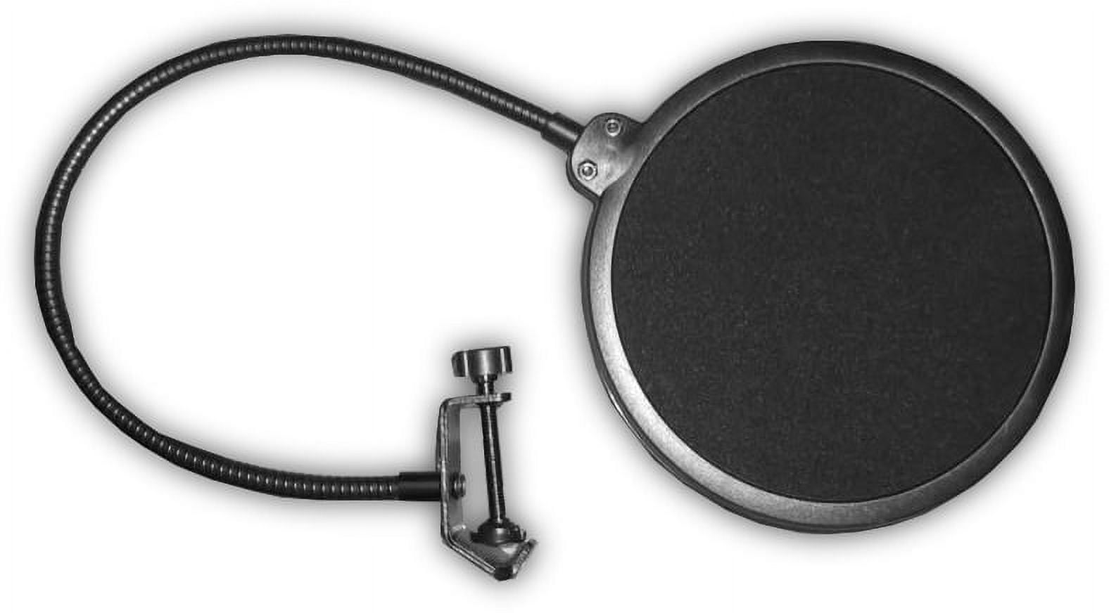 Technical Pro MKPF2 Recording Mic Microphone Pop Filter w/10" Gooseneck ...