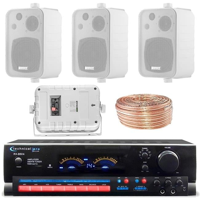 Technical Pro Multi-Purpose Digital Spectrum BT Audio Receiver ...