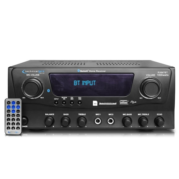 Shop Stereo Receivers with USB Input and Bluetooth Connectivity