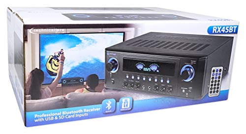 Technical Pro RX45BT Home Theater Receiver 1000w Amplifier Bluetooth ...