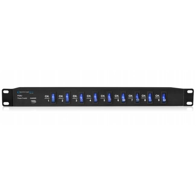 Technical Pro Rack Mount Power Supply with 5V USB Charging Port ...