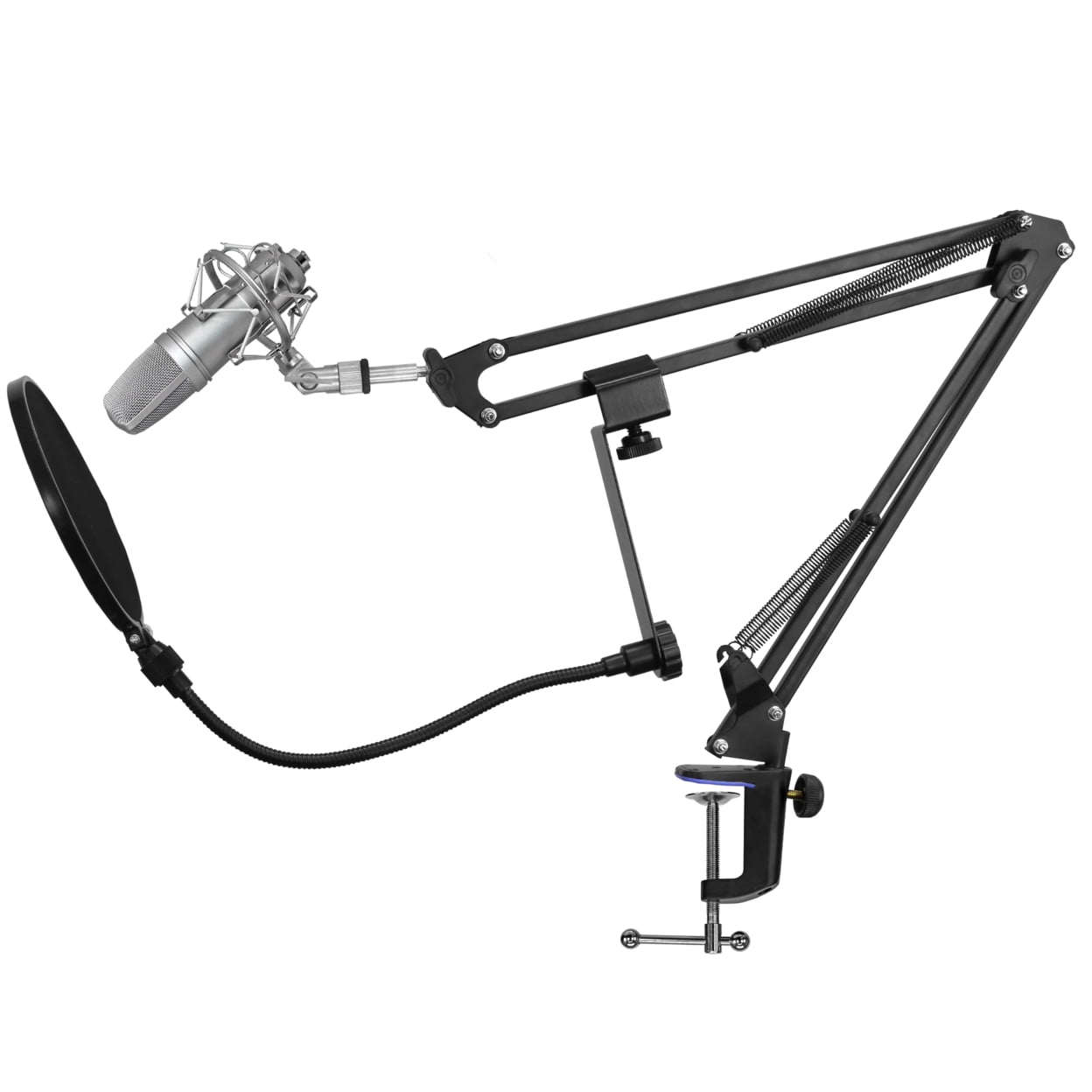 Technical Pro USB Condenser Microphone Kit with Adjustable Arm Stand ...