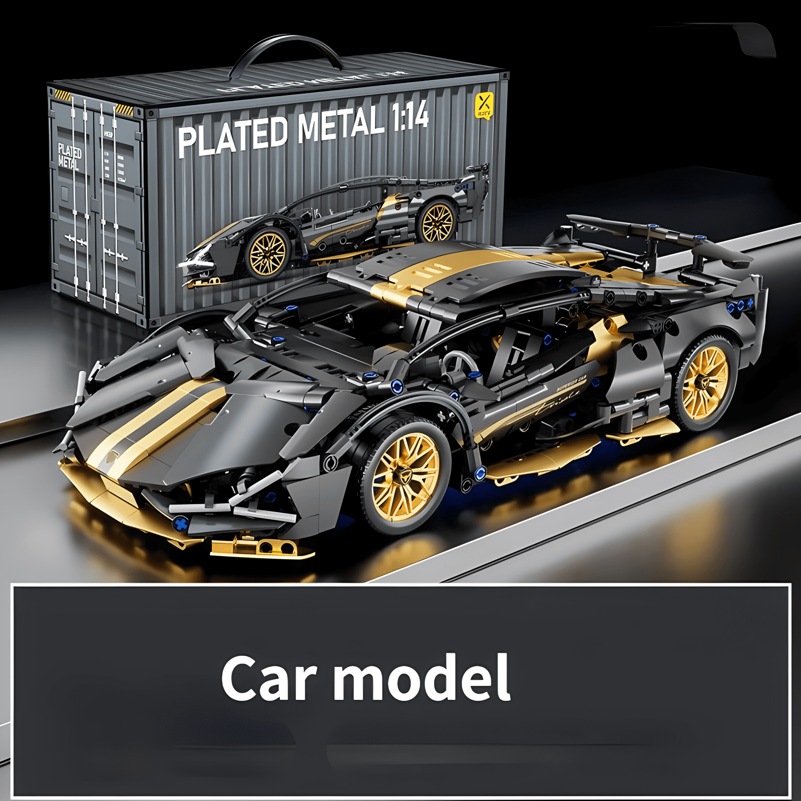 Technical Racing Sport Car Model Building Blocks technic adults 1:14 ...