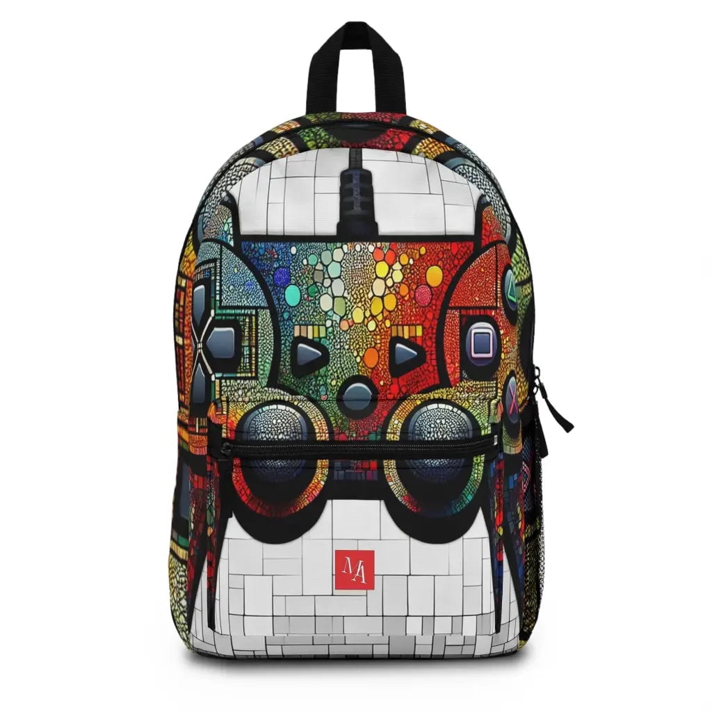 Technicolor Controller Mosaic- Backpack - Walmart.com