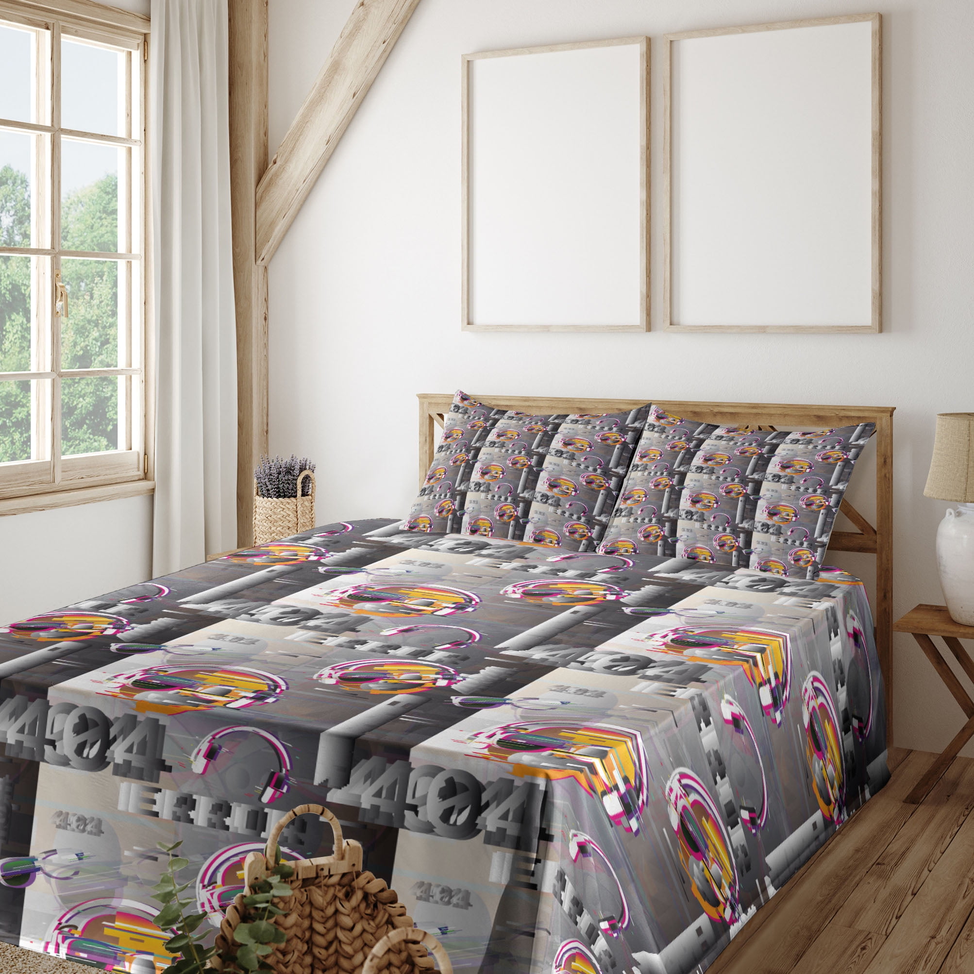 Techno Emoji Sheet Set, Cyber Themed 404 Lettering Funny Hacker Character Pixels Art, Fitted ...