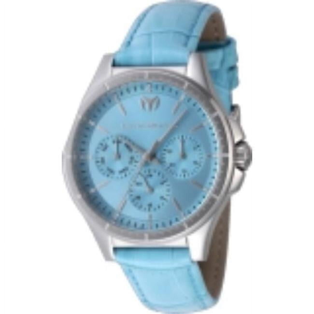 TechnoMarine Womens MoonSun Quartz Chronograph Light Blue Dial Watch ...