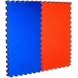 Sportime 2 in Multi-Layered 4 x 4 ft TechnoMat-2, Set of 2, Blue/Orange ...