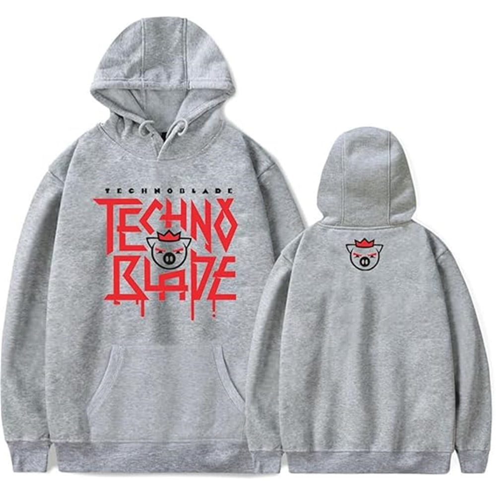 Technoblade Merch Hoodie Pullover Long Sleeve Hooded Sweatshirt for Men ...