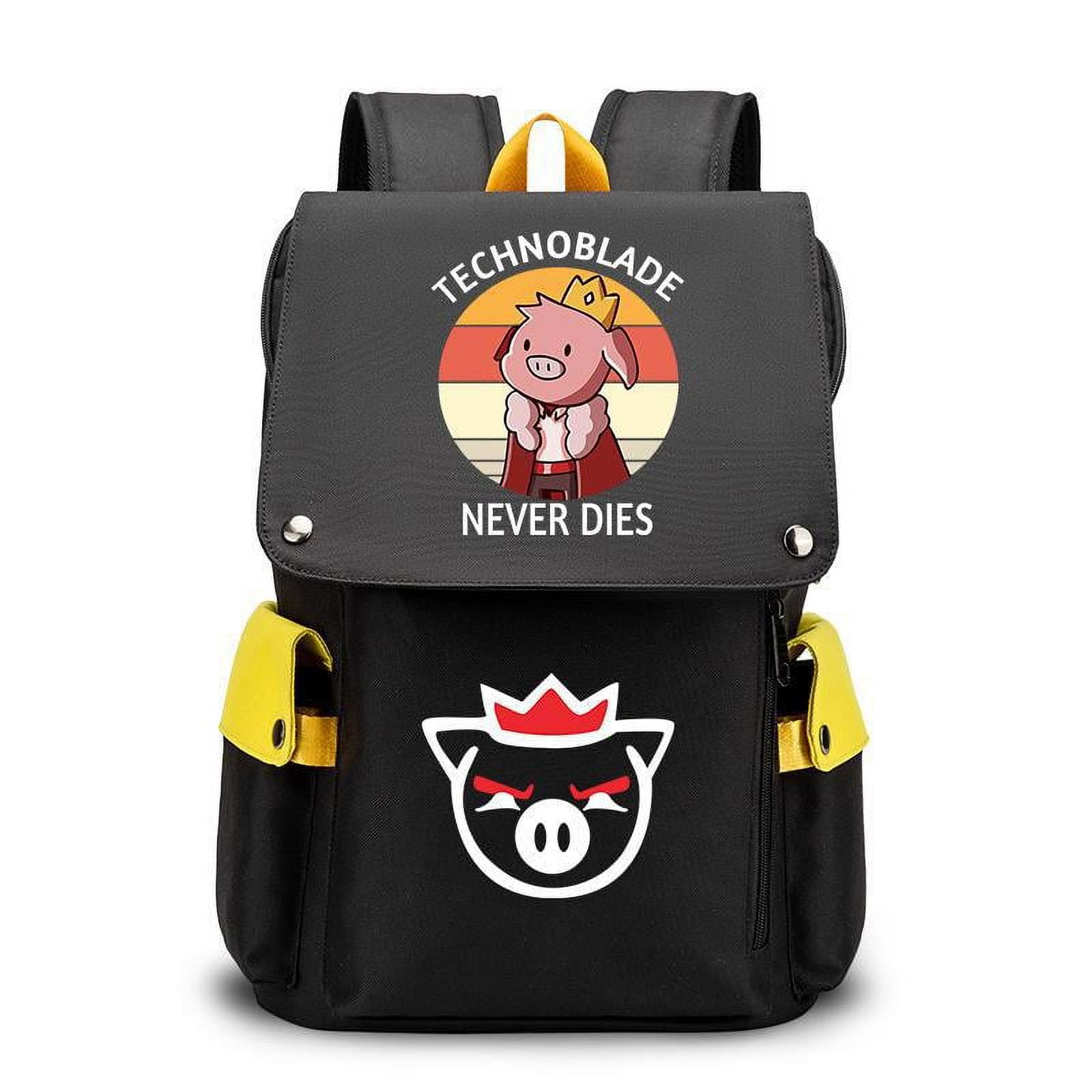 Technoblade Peripheral Dream SMP Male and Female Backpacks Middle and ...