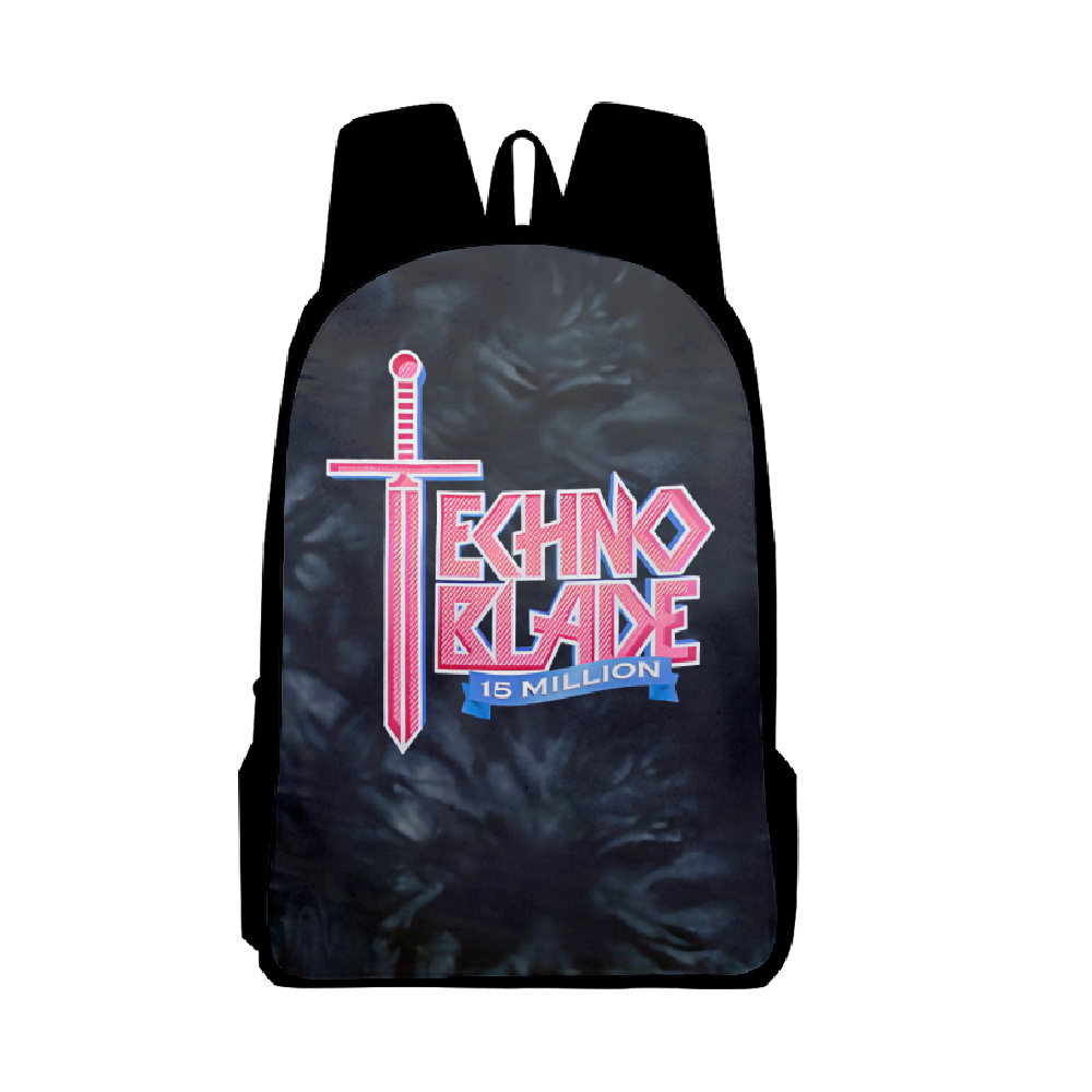 Technoblade Tie Dye 15 Million Laptop Backpack Casual Zipper Bag ...