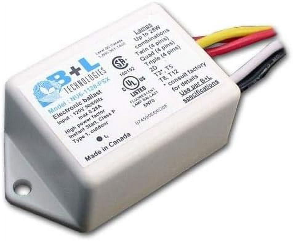 Technologies 47152 - NU6-1128-PSX Compact Fluorescent Ballast - Walmart.com