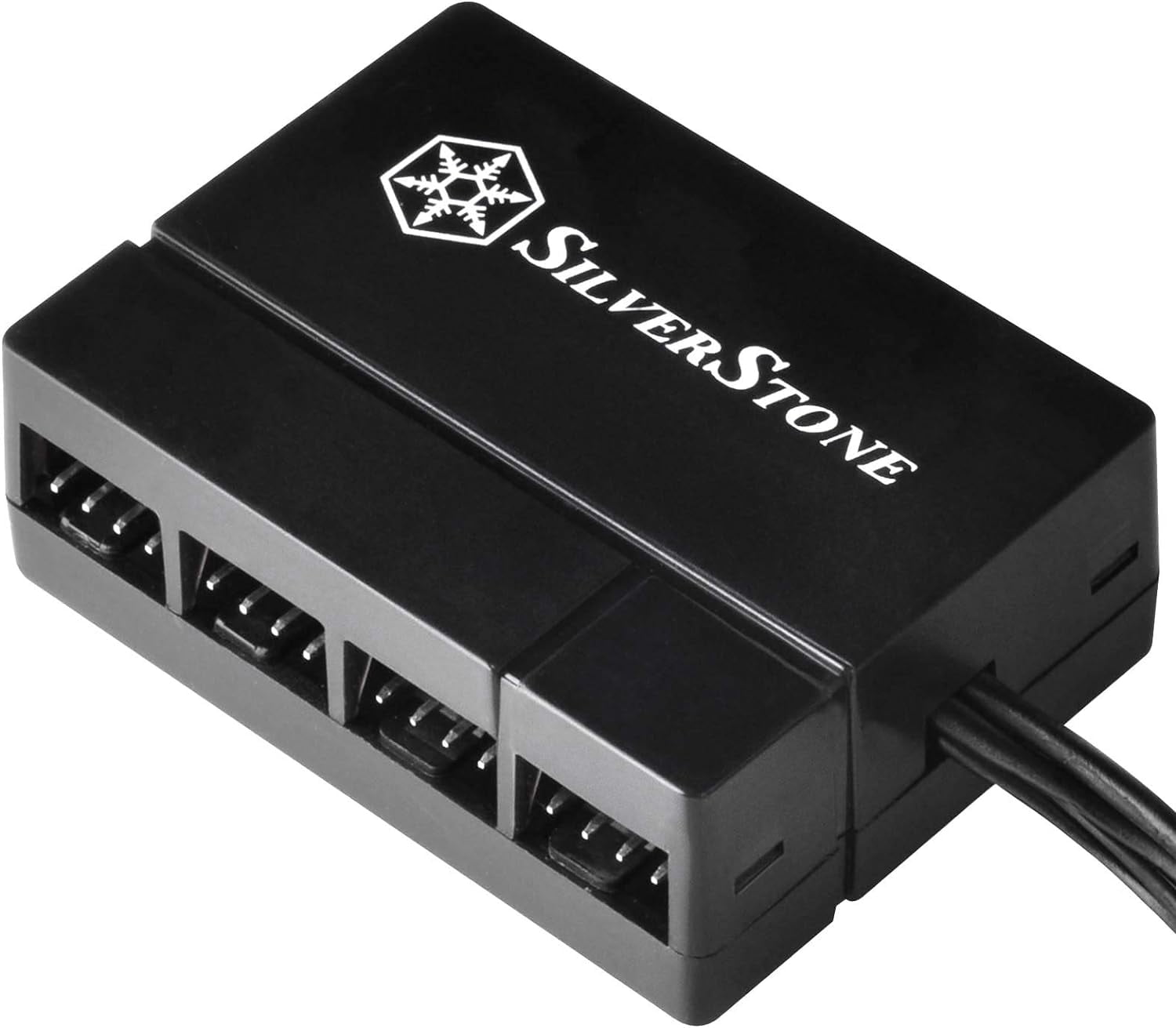 Technology Silverstone 8-Port PWM Fan Hub/Splitter for 4-Pin & 3-Pin ...