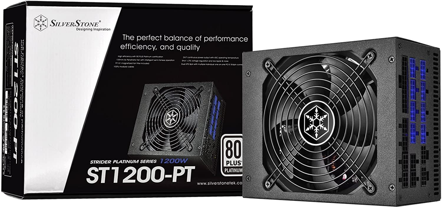 Technology Strider 1200W 80 Plus Platinum Modular PSU 1200 Power Supply ...