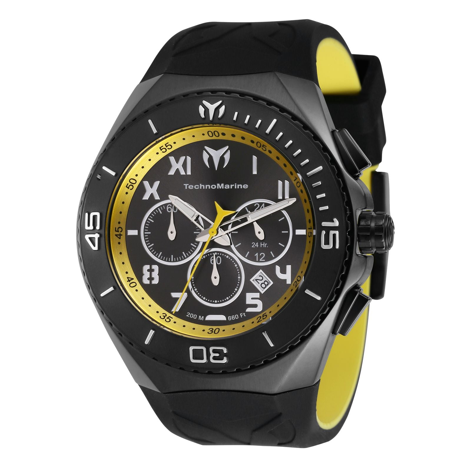 Technomarine Manta Chronograph Quartz Black Dial Men's Watch TM-221045 ...