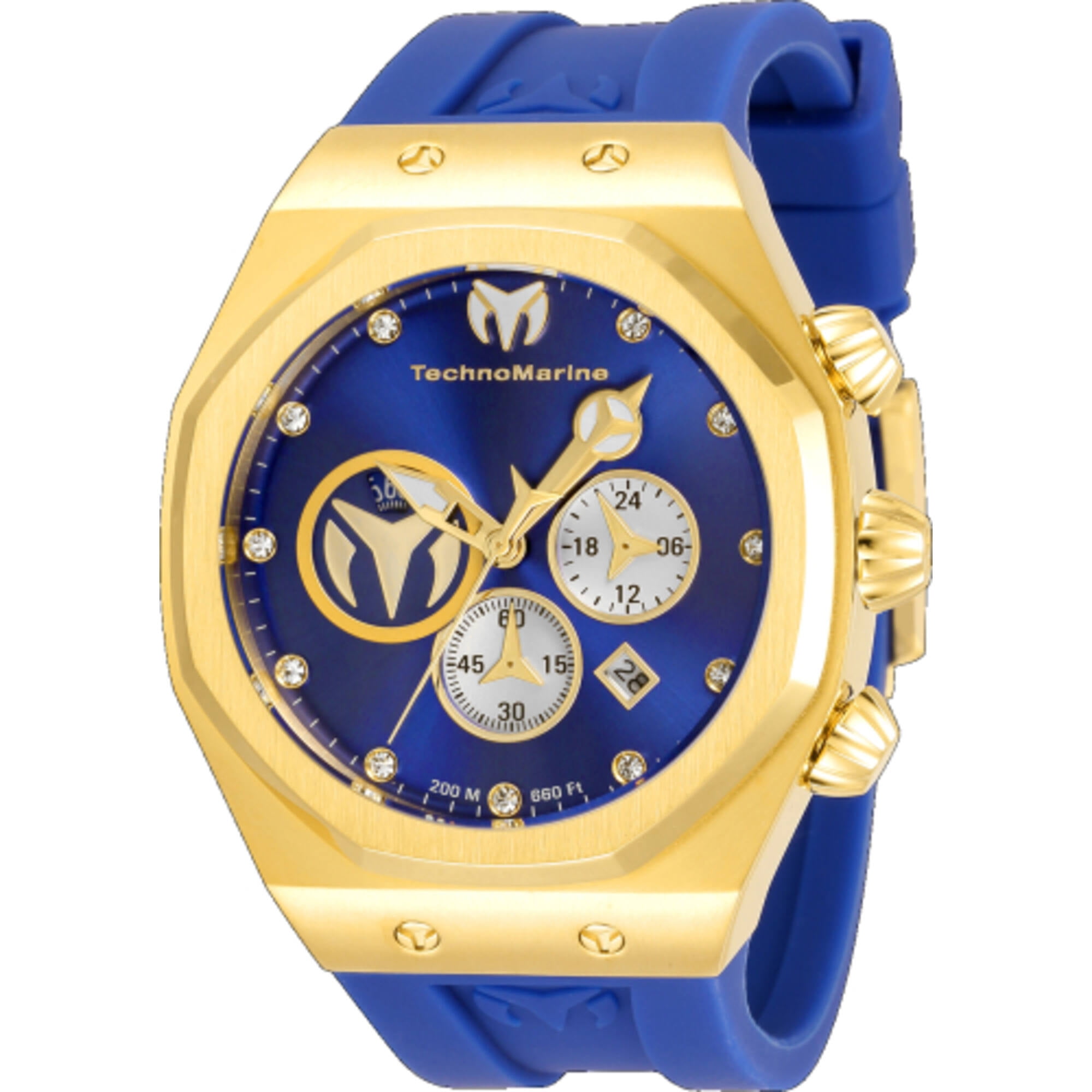 Technomarine Reef Sun Chronograph Quartz Blue Dial Men's Watch TM ...
