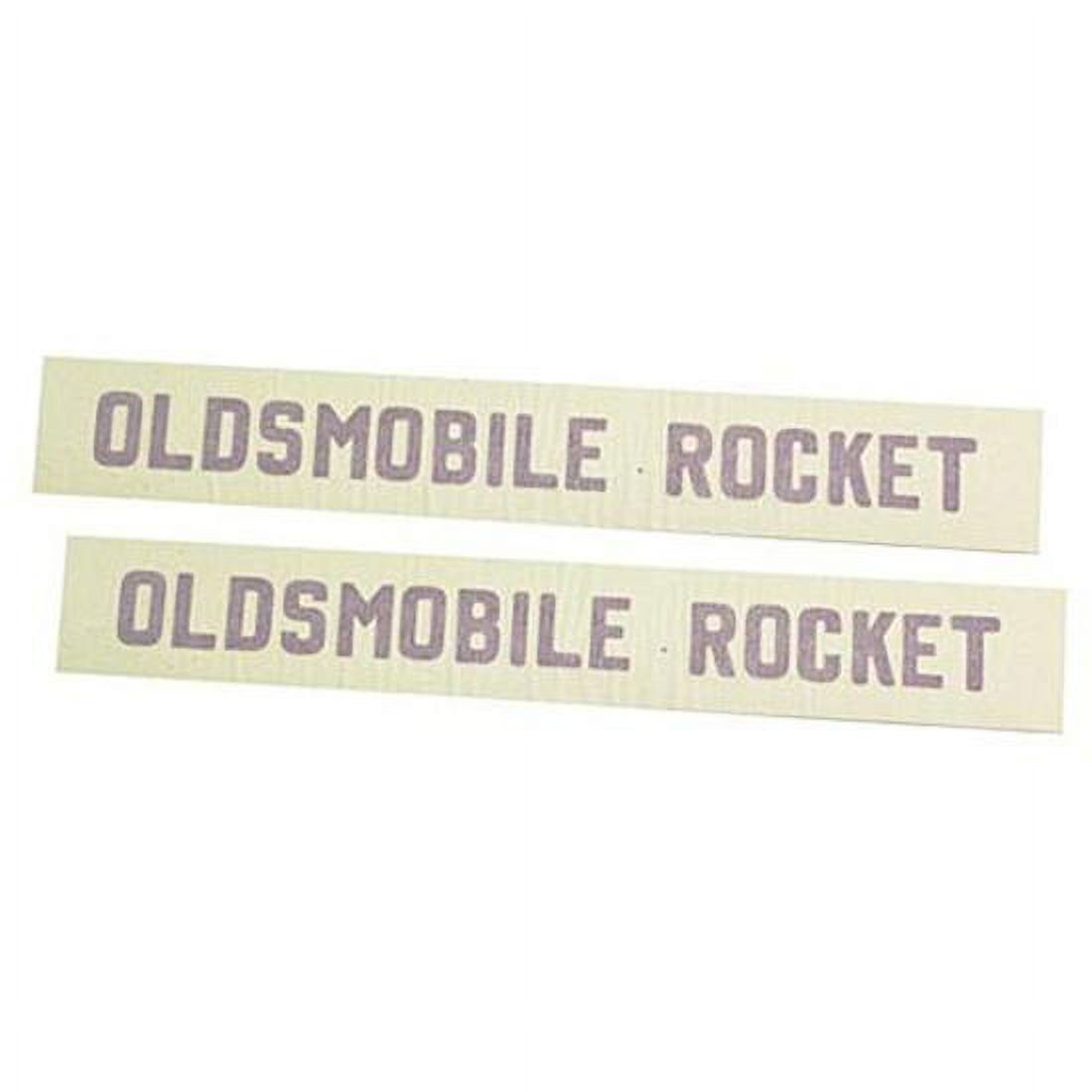Technostalgia 2001 Oldsmobile Rocket Valve Cover Decal Set - Walmart.com