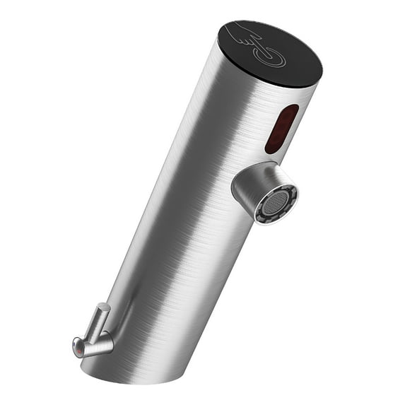 Techo Automatic Sensor Touchless Bathroom Faucet with Temperature Mixer ...