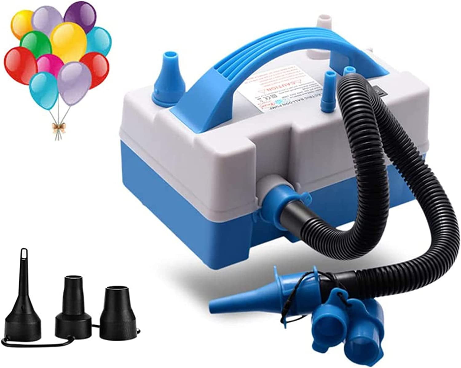 Portable Manual Inflate Machine: Upgraded Electric Balloon Pump for ...