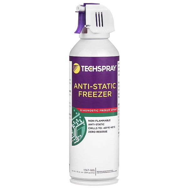 Techspray Anti-Static Freeze Spray 1747-10S - Walmart.com