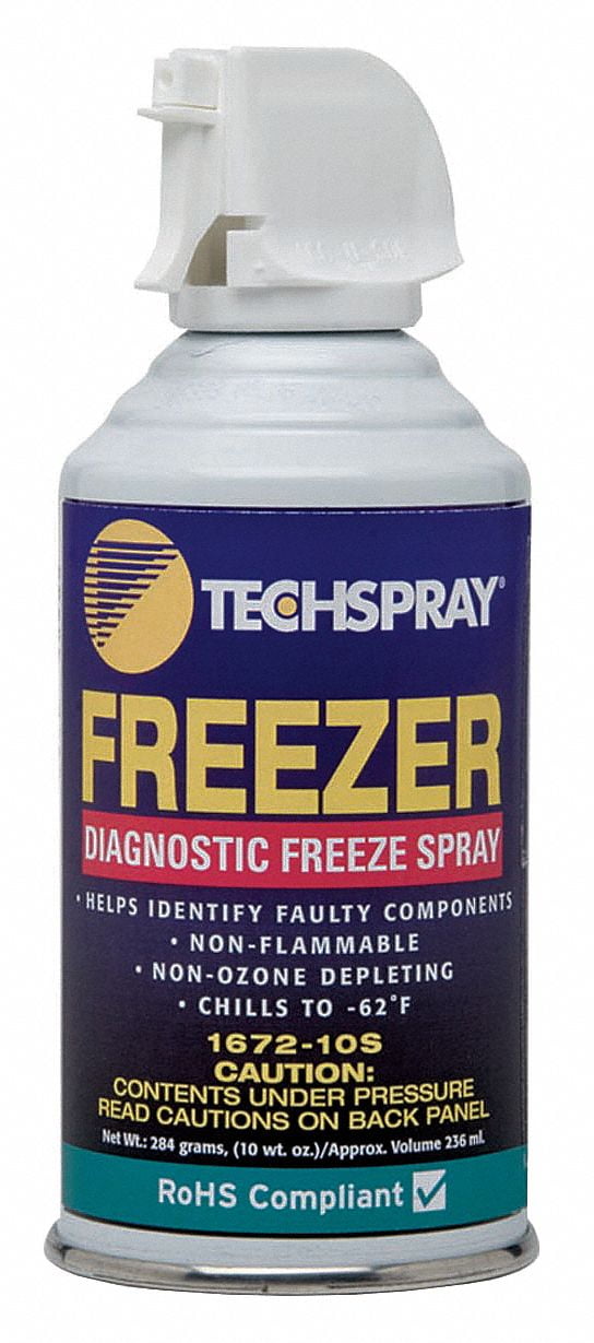 Techspray Diagnostic Freezer,Trig Spray Can,10 oz 1672-10S - Walmart.com