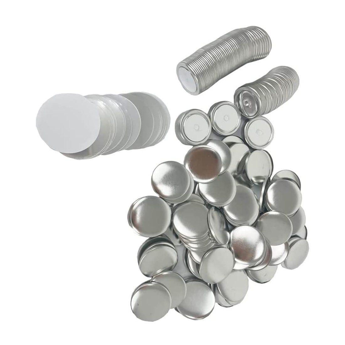 Techtongda 1-1/4" 32mm Nd. Magnetic Button Parts for Button Maker 100 ...