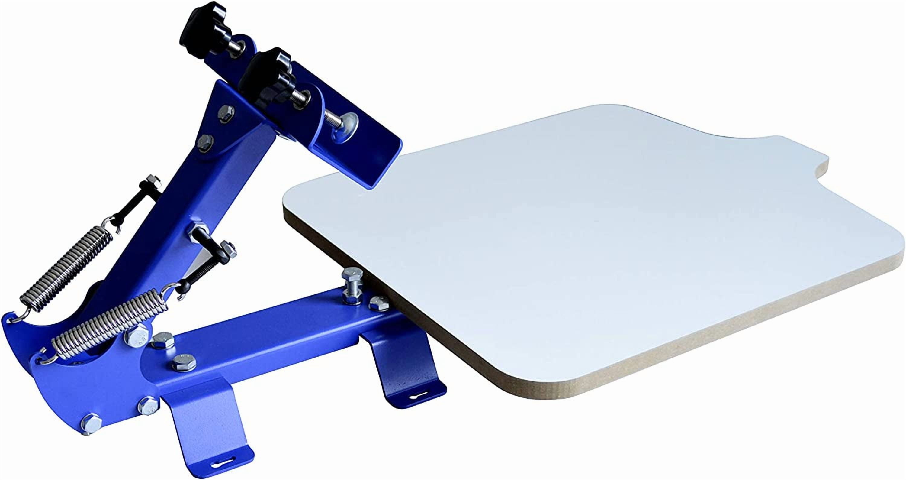 Techtongda 1 Color 1 Station Screen Printing Table Press Kit Machine ...