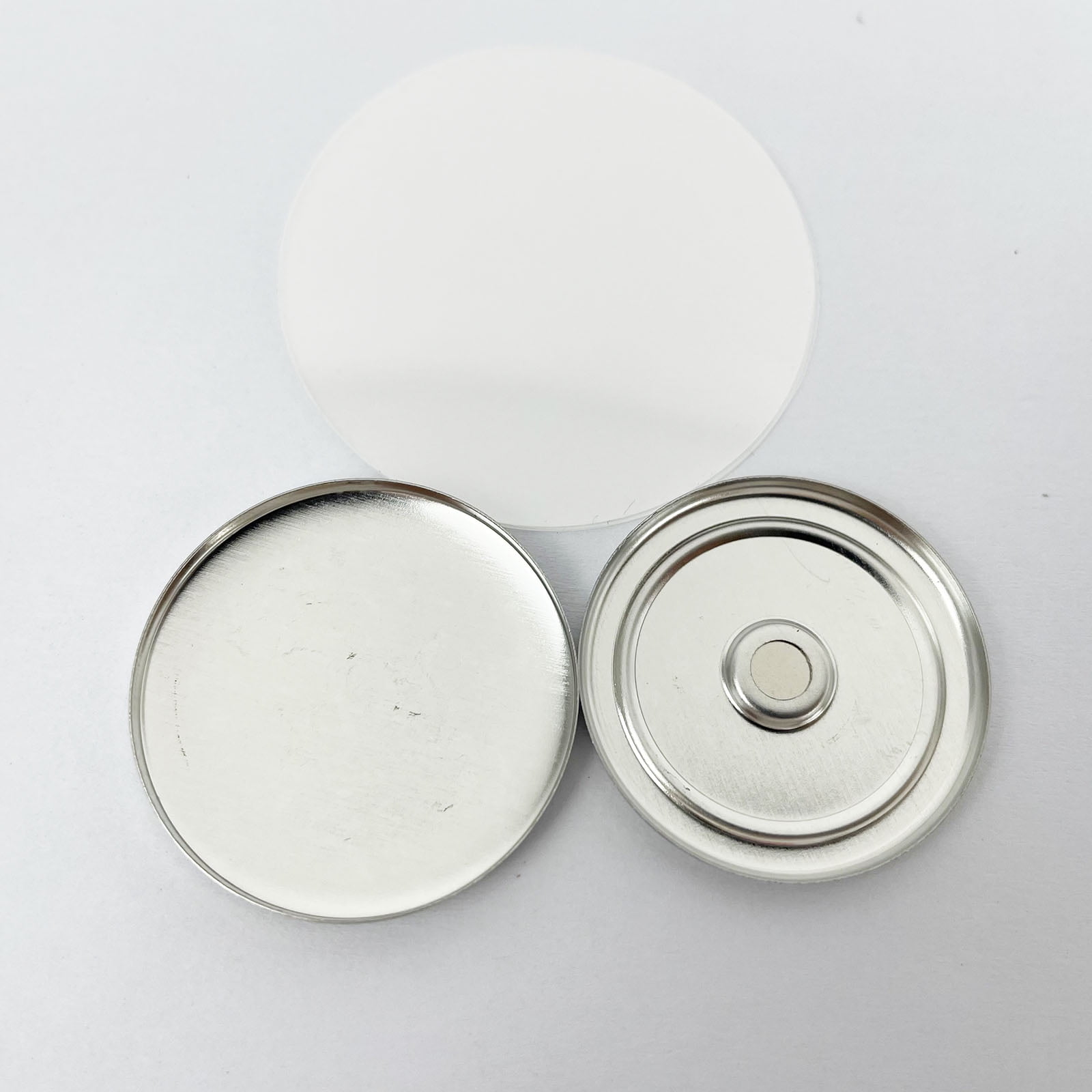 Techtongda 2-1/4" 58mm Nd. Magnetic Button Parts for Button Maker 100 ...