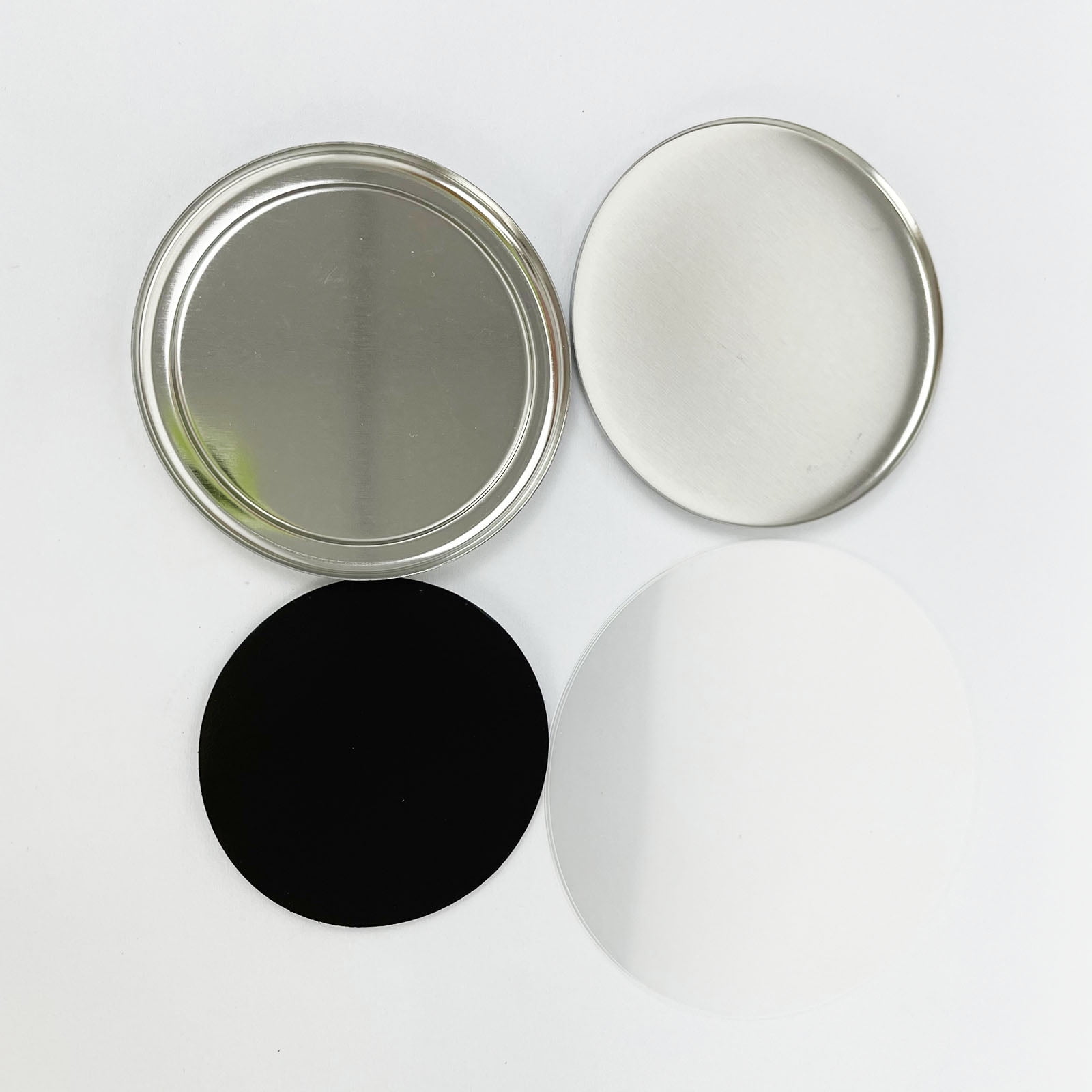 Techtongda 2-1/4" 58mm Rubber Magnetic Button Parts for Button Maker ...