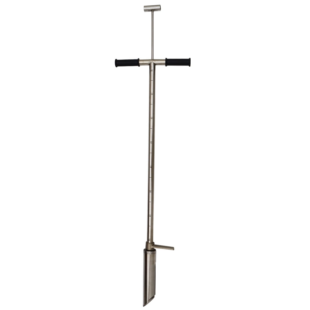 Techtongda 2" Soil Sampler Probe Geophone Lab Test Tool with Foot Peg ...