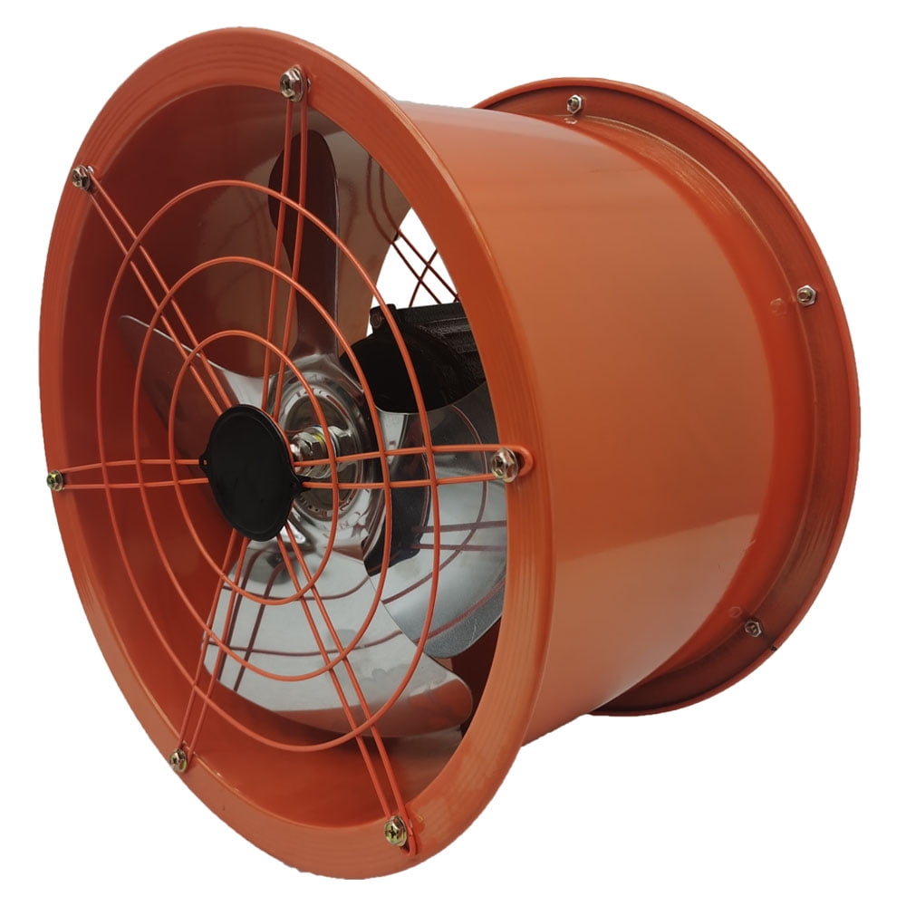 Techtongda 220V 14" Cylinder Pipe Fan Explosion-Proof Axial Fan Exhaust ...