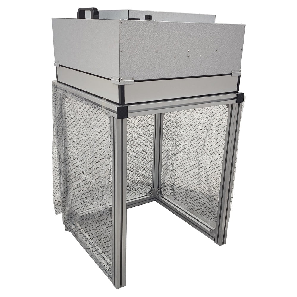 Techtongda 220V Dust Free Room Workshop Laminar Flow Hood Air Flow ...