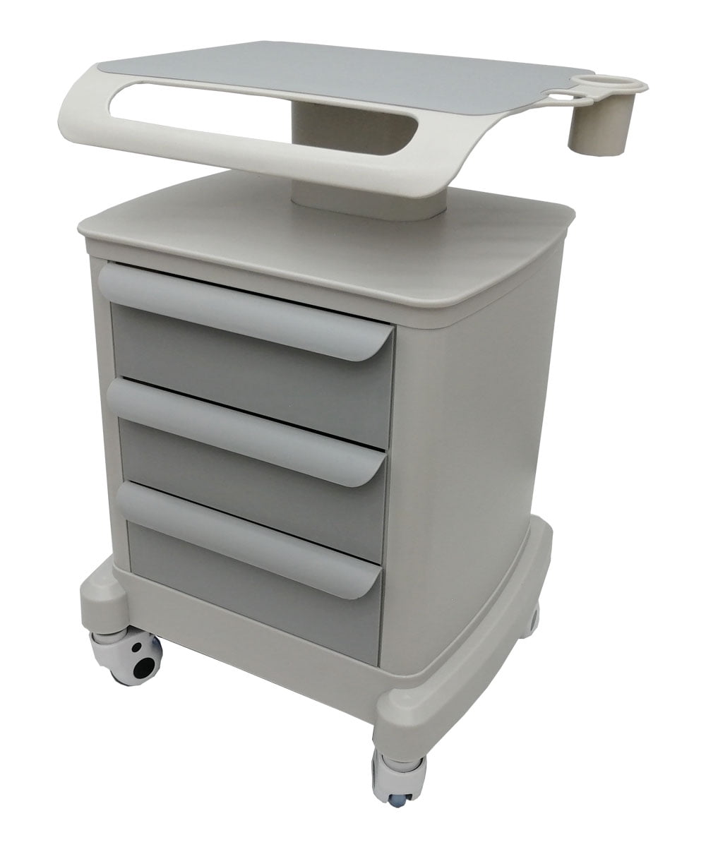 Techtongda 3 Layers Mobile Trolley Cart Beauty Instrument Cart for ...