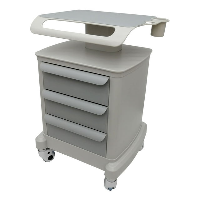 Techtongda 3 Layers Mobile Trolley Cart Beauty Instrument Cart for ...