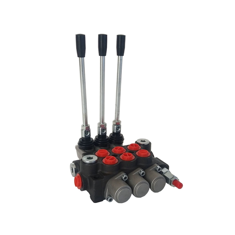 Techtongda 3 Spool Adjustable Hydraulic Directional Control Valve 13 ...
