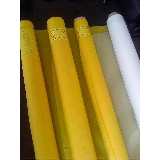 Techtongda 3 Yards Silk Screen Mesh Silk Screen Printing Fabric Mesh 50 ...
