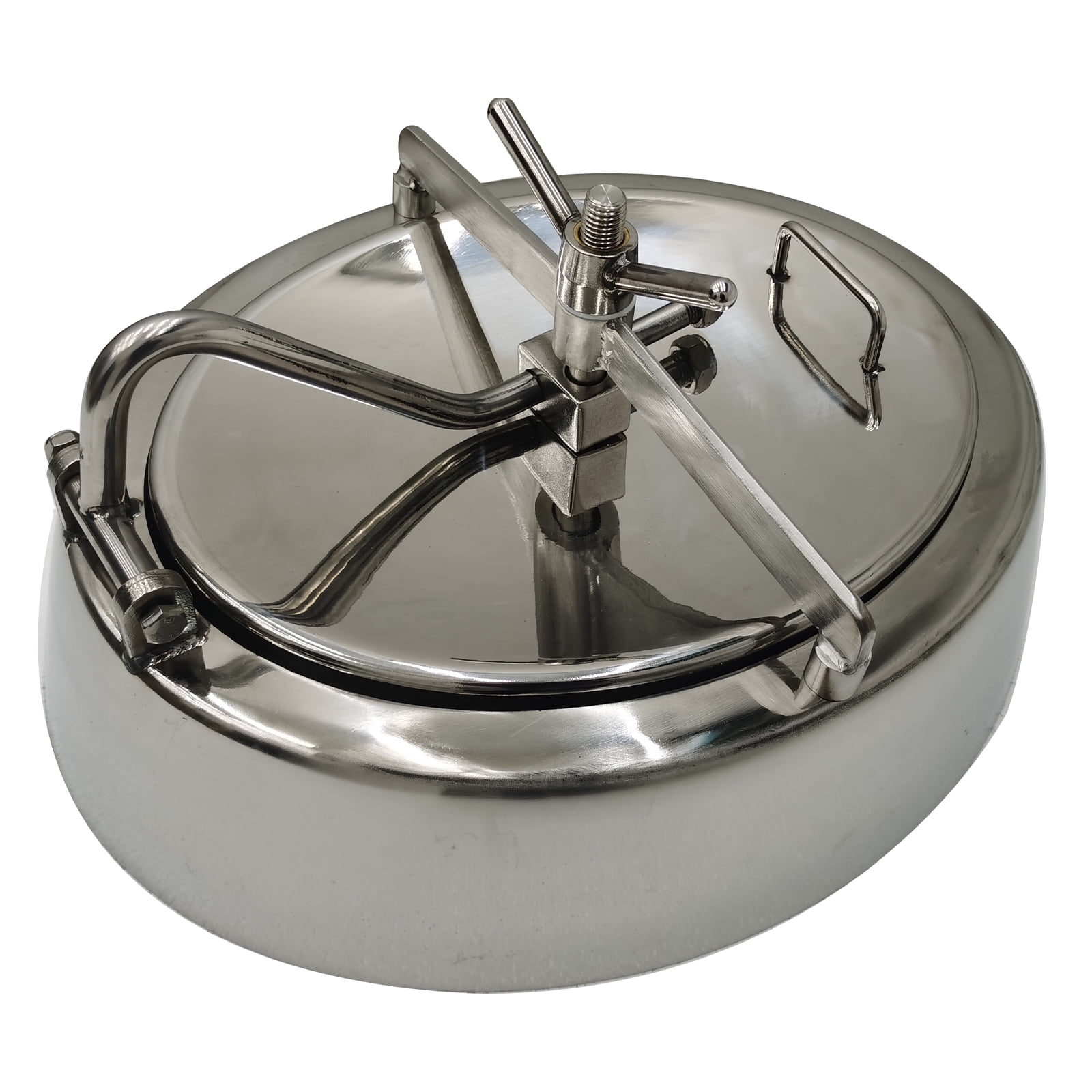 Techtongda 304 Sanitary Tank Side Manway Cover Ellipse Manhole Sanitary ...