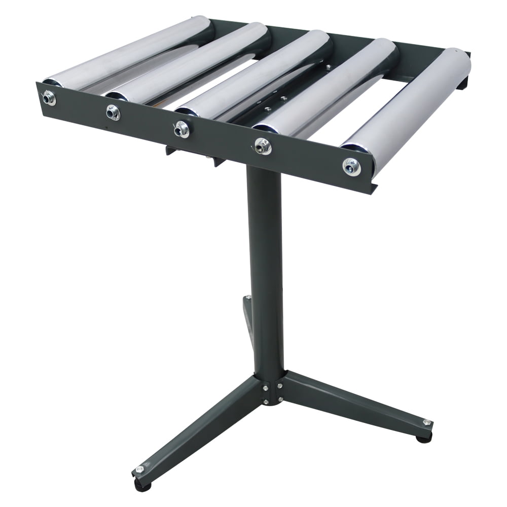 Techtongda 5 Rolls Adjustable Conveyor Roller Table Unpowered Roller ...