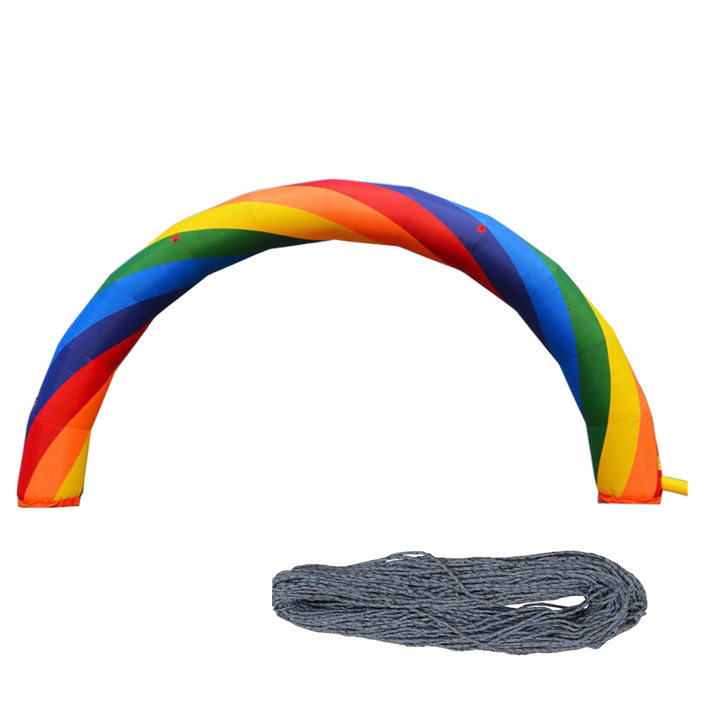 Techtongda 6M Inflatable Rainbow Advertising Arch with PU Coated for ...