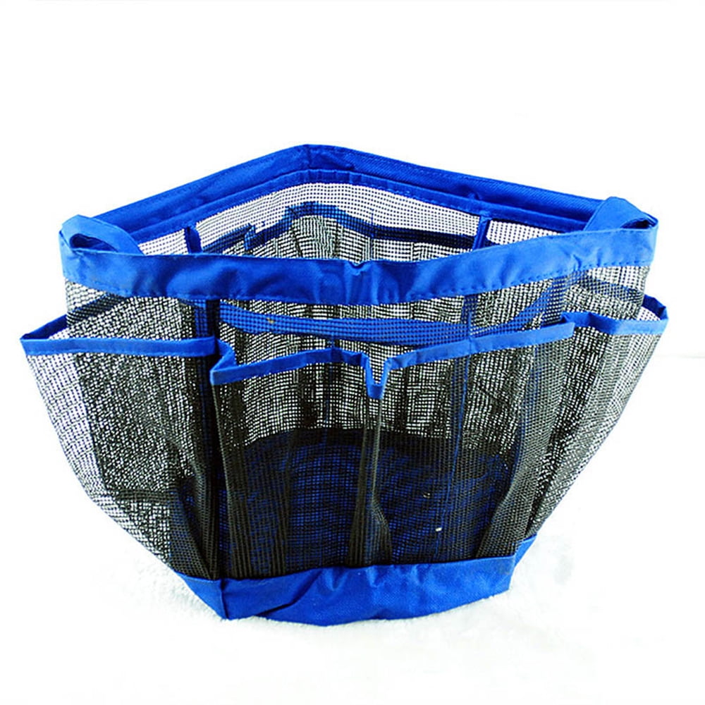 Techtongda 8 Pocket Shower Mesh Tote Portable Mesh Shower Bathroom ...