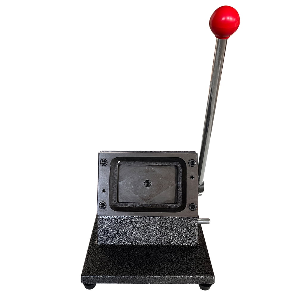 Techtongda All Metal PVC Card Die Cutter ID CR80 Badge Credit PVC Paper ...